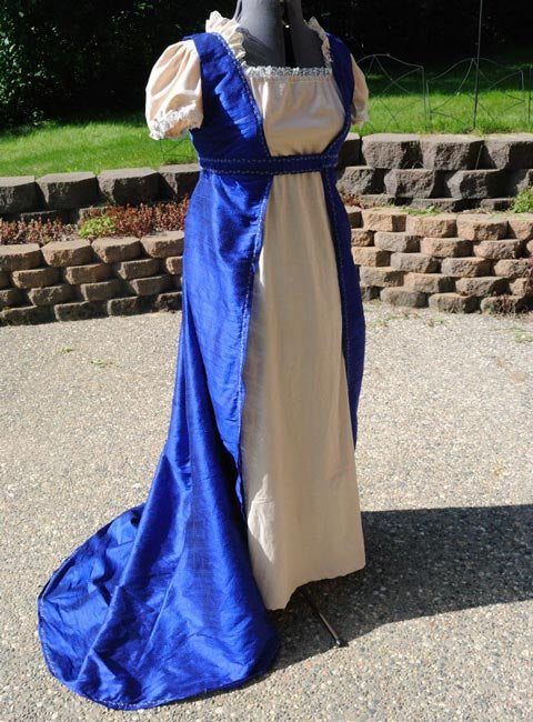 CUSTOM Regency Jane Austen Open Robe Over Dress Gown Pelisse – Matti's ...